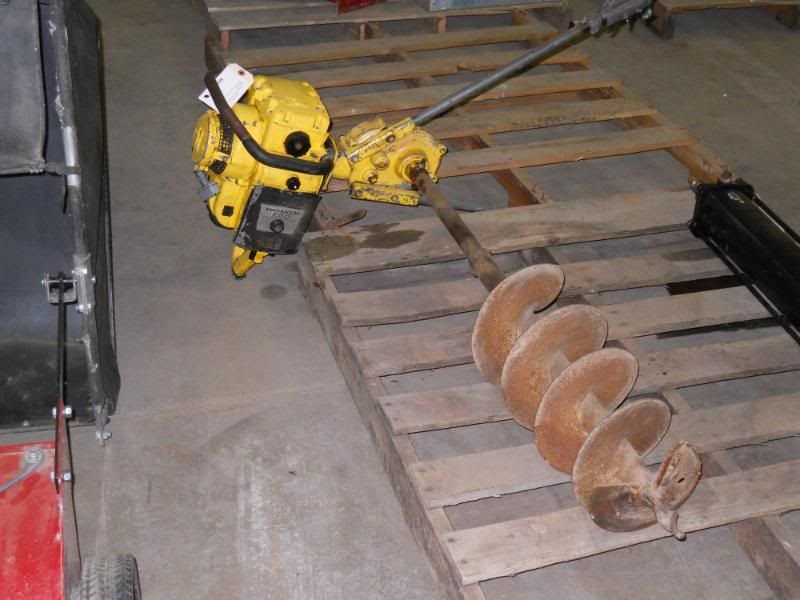 Mac 250 post hole auger